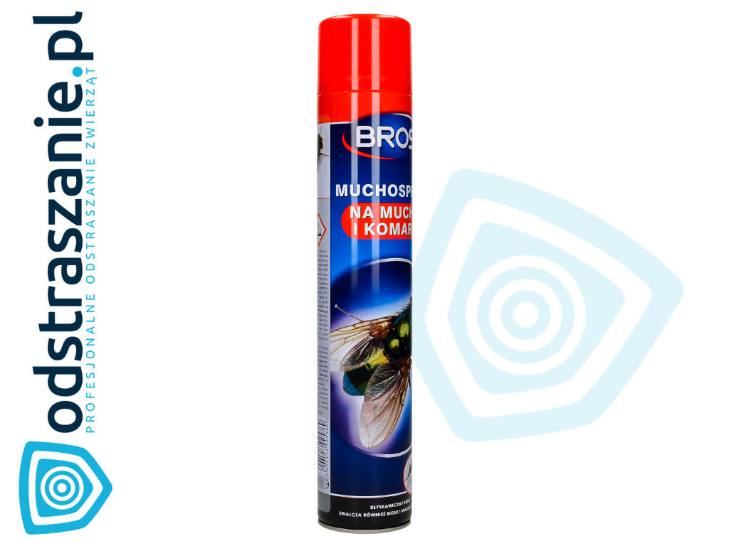 Spray na muchy i komary. Środek na owady Bros Muchospray 750 ml. Spray na muchy i komary. Środek na owady Bros Muchospray 750 ml.